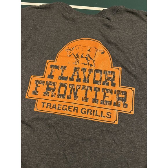 traeger | Shirts | Traeger Smoker Grills Flavor Frontier Tshirt Tee Xl ...